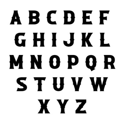 Roadstore Mini Font Set