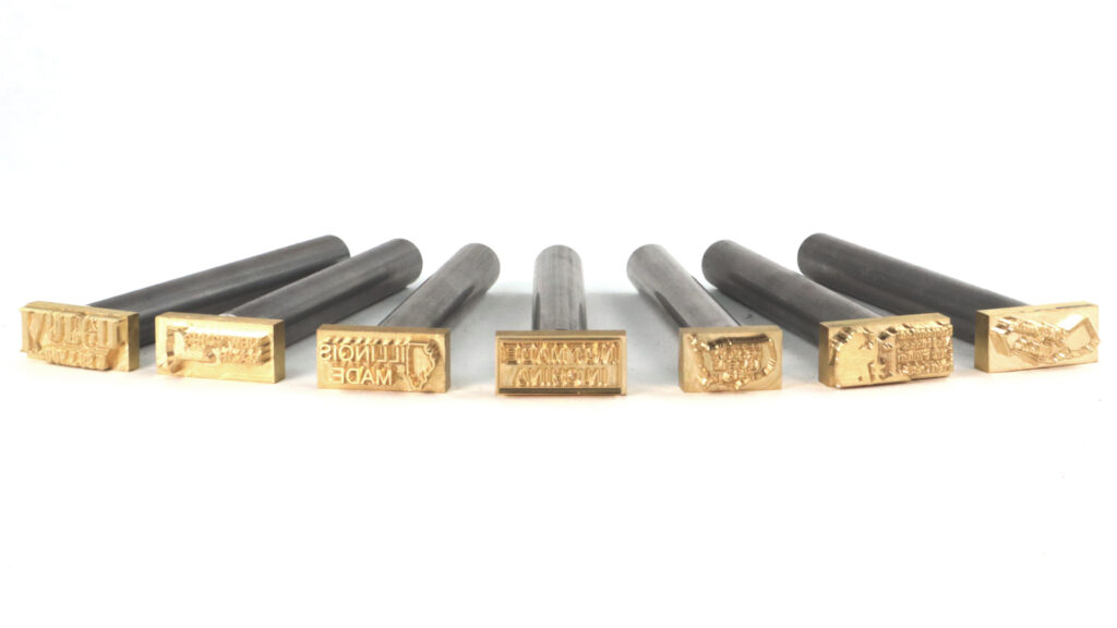 Leather & Custom Brass Stamps by Leather Stamp Maker