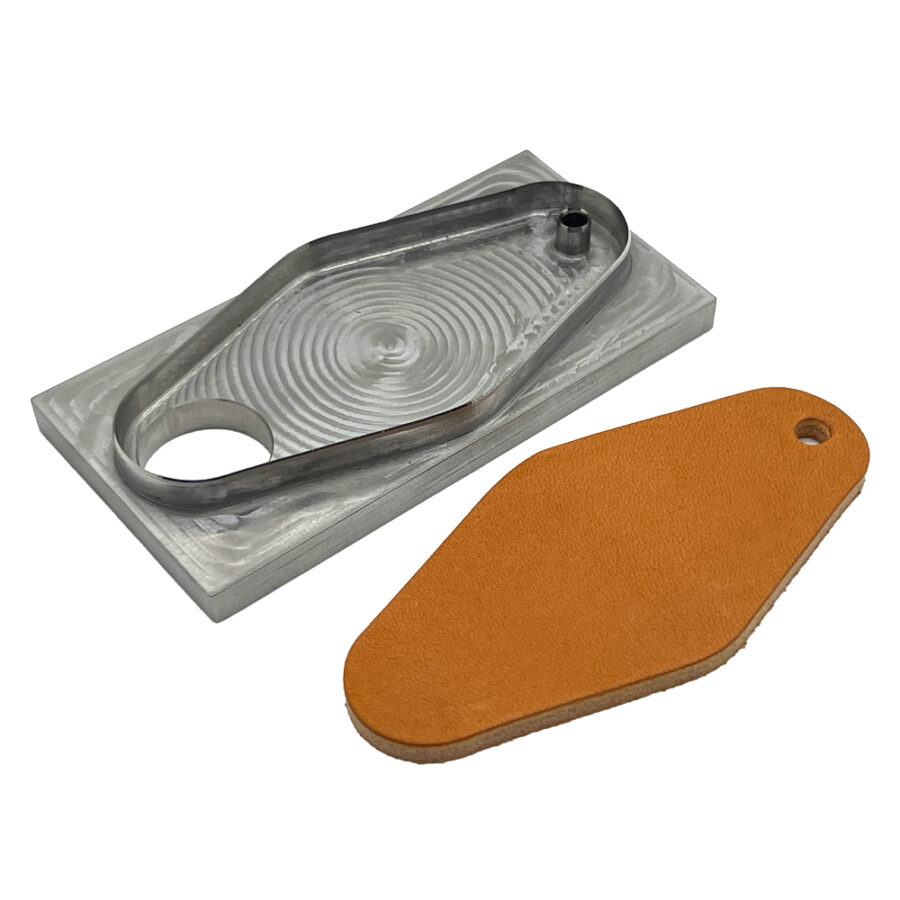 Motel Key Fob Leather Die Cut