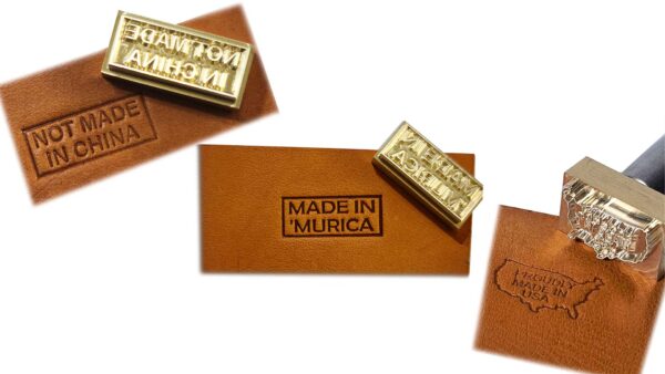 Leather & Custom Brass Stamps by Leather Stamp Maker